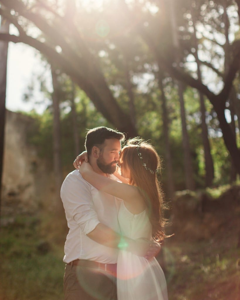 Jacqueline and Daryl, rustic engagement in Monchique, Portugal ...